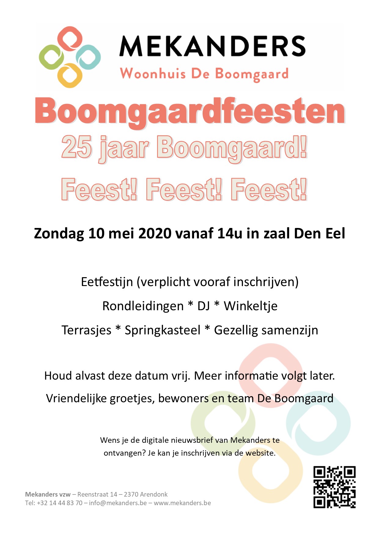 25 jaar De Boomgaard - mekanders